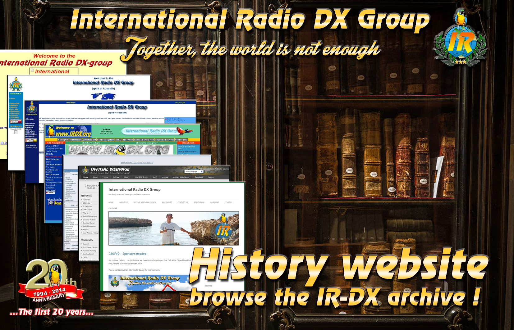 NEWS : IR-DX History (our archive site) - International Radio DX ...